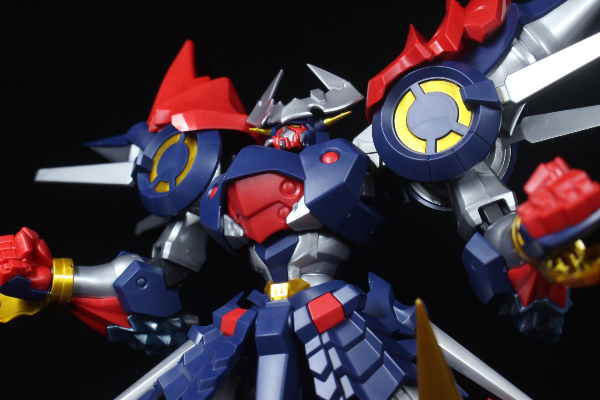 HGダイゼンガー素組紹介 サンプル│くらくらプラモブログ